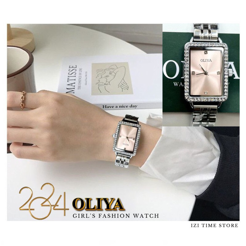 🔥 HOT SALE 🔥 New viral Edition Brand OLIYA Jam Tangan ️Perempuan Wanita ...