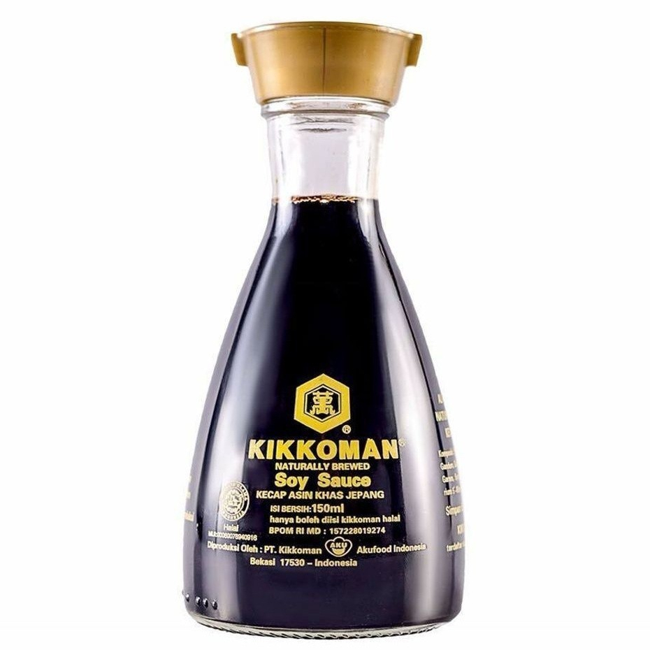 [HALAL] Kikkoman Soy Sauce Naturally Brewed 150ML Kicap Asin Khas ...