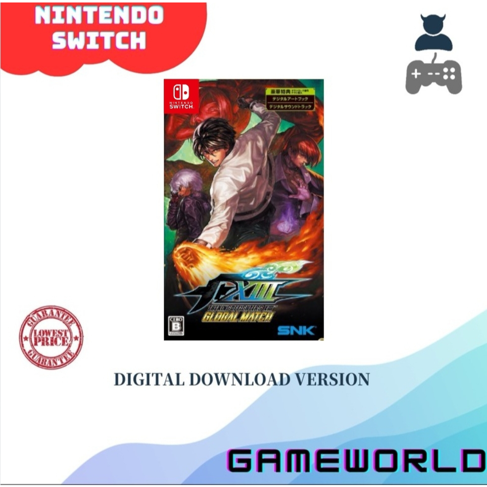 【NINTENDO SWITCH】The King of Fighters XIII: Global Match Digital Download Games Normal Version ...