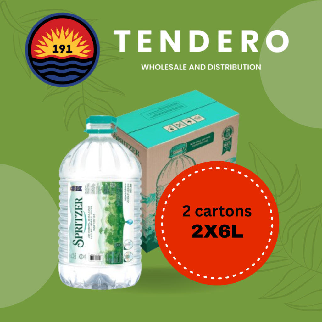 Spritzer Natural Mineral Water 2x6L (2 CARTON) | Shopee Malaysia