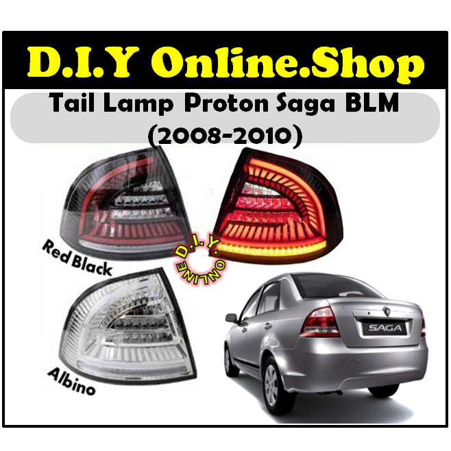 Proton Saga BLM (2008 TO 2010 )Dragon Scale Dynamic Tail Lamp With ...