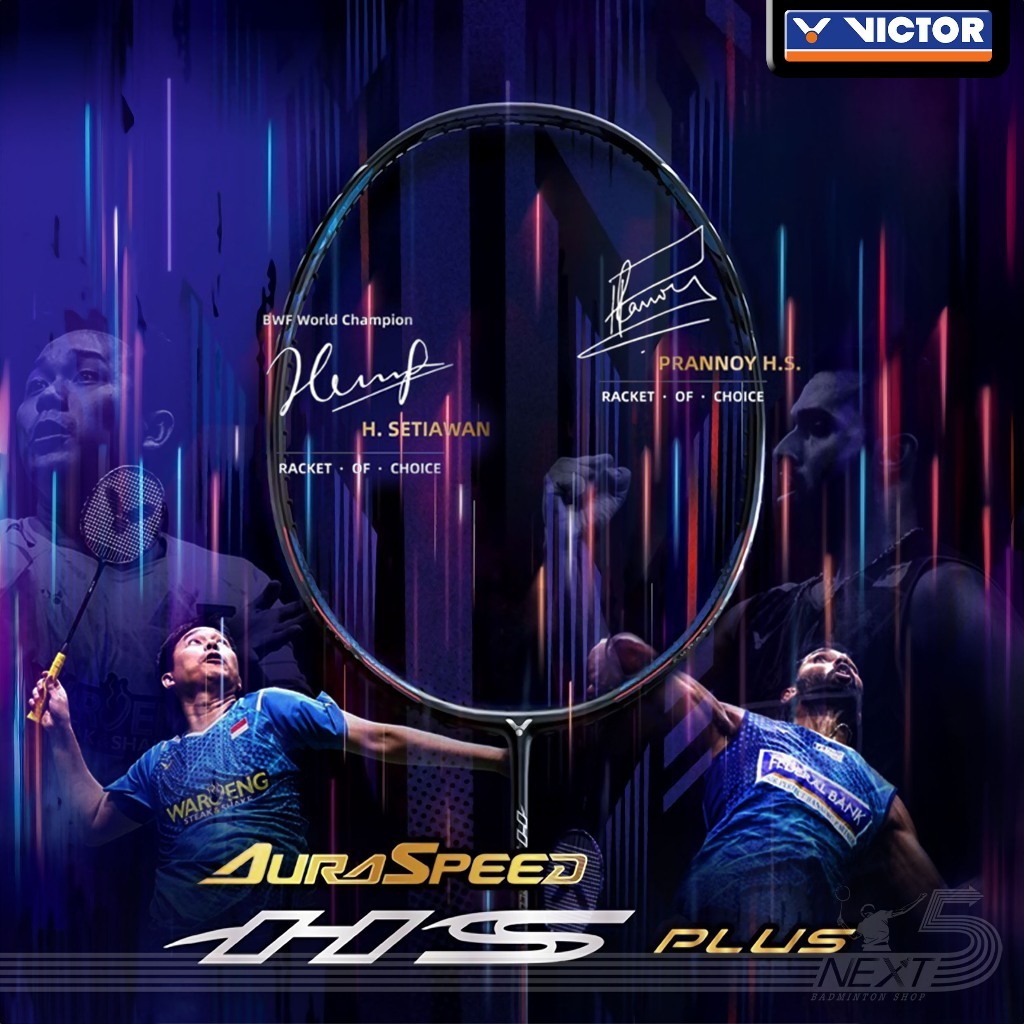 VICTOR Auraspeed HS PLUS Badminton Racket ARS-HS PLUS | Shopee Malaysia