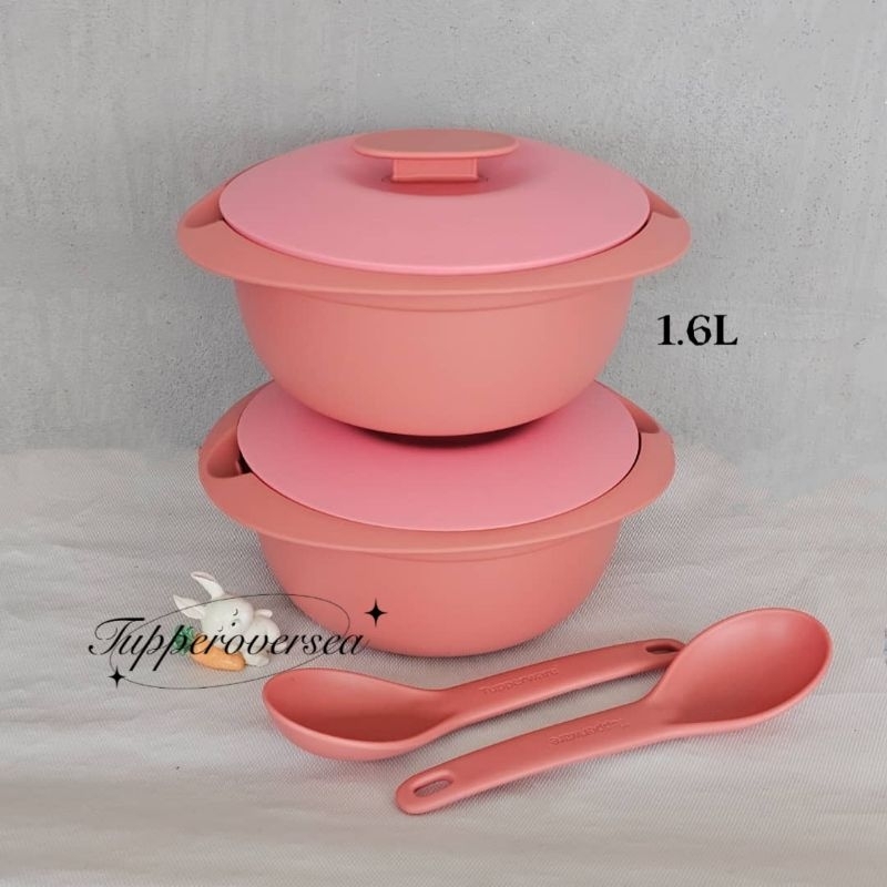 Tupperware Blossom Round Server 1.6L (1 PC / 2 PCS) | Shopee Malaysia