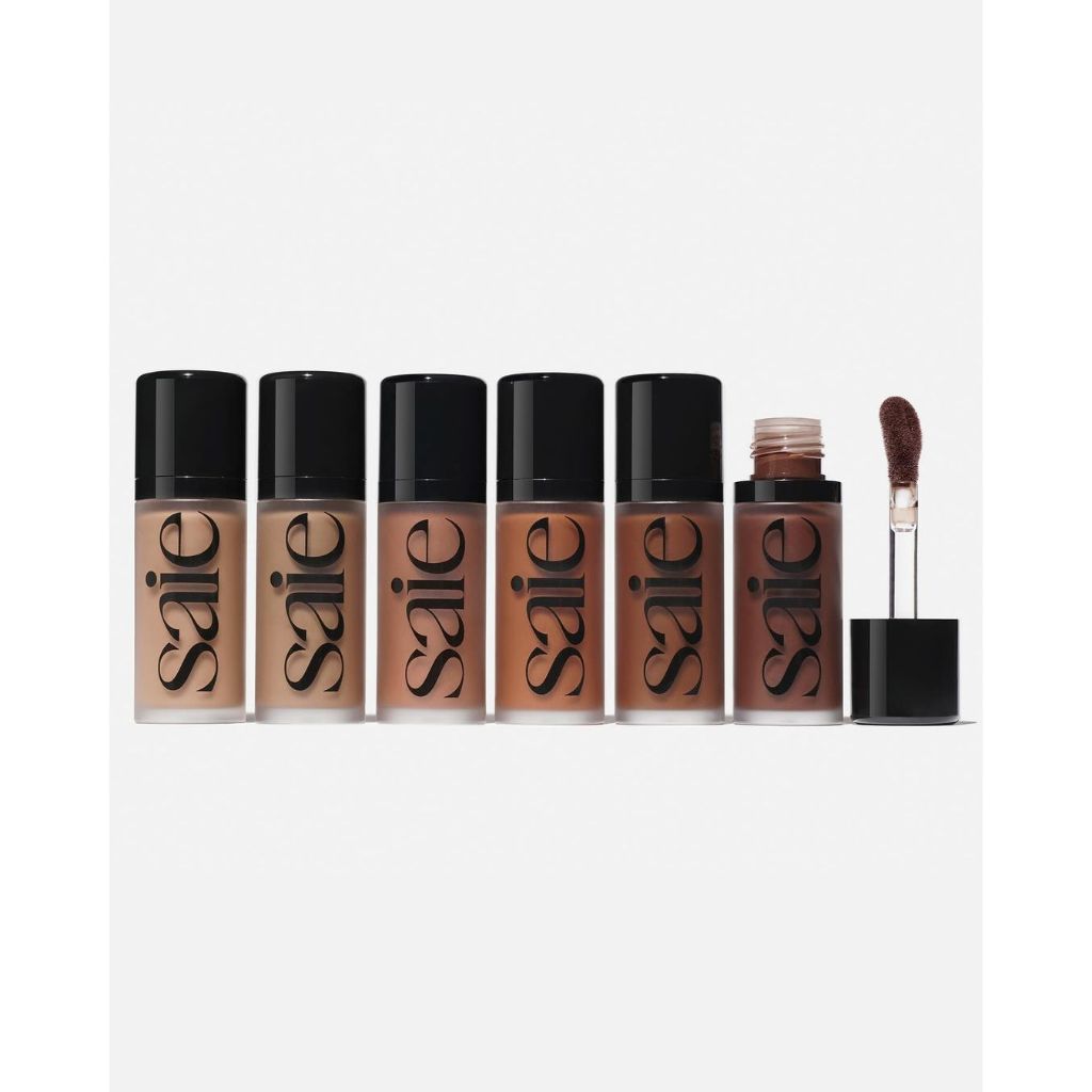 Saie Dew Bronze Face Liquid Bronzer Contour Tan Medium Plumping ...