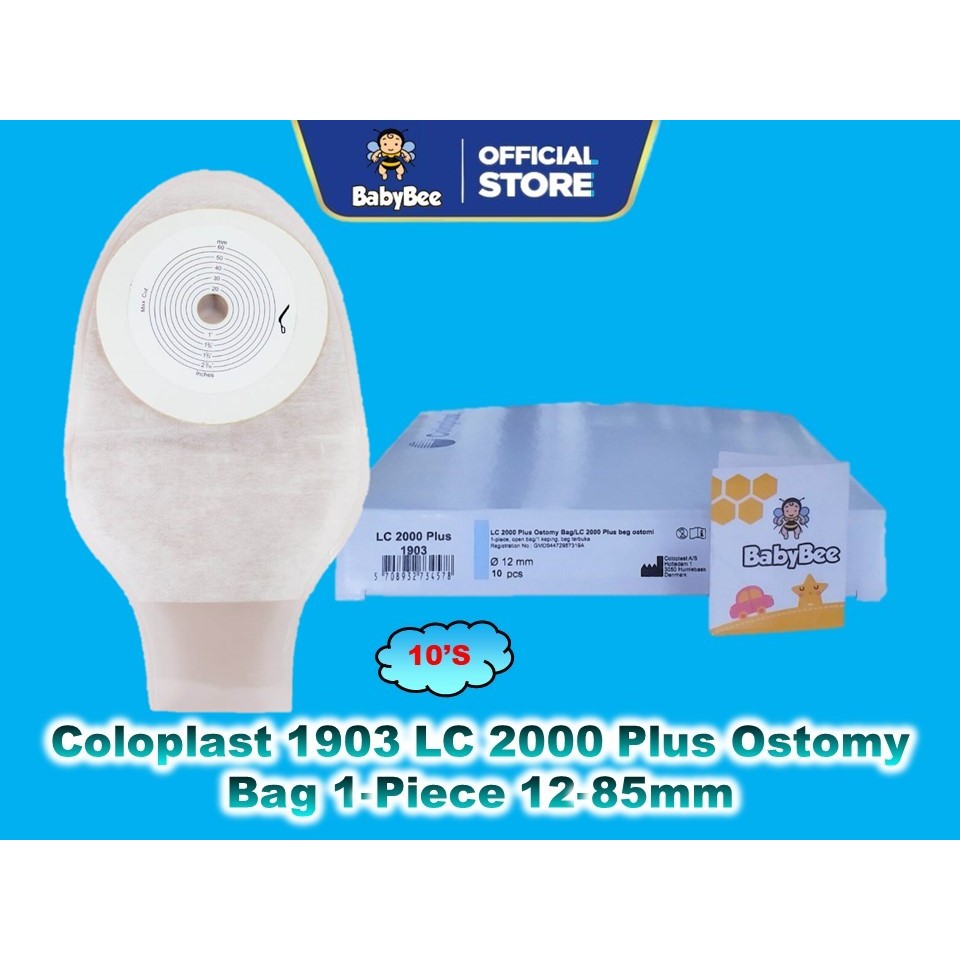 1903 Coloplast LC 2000 Plus Ostomy Bag 1-Piece 12-85mm | Shopee Malaysia