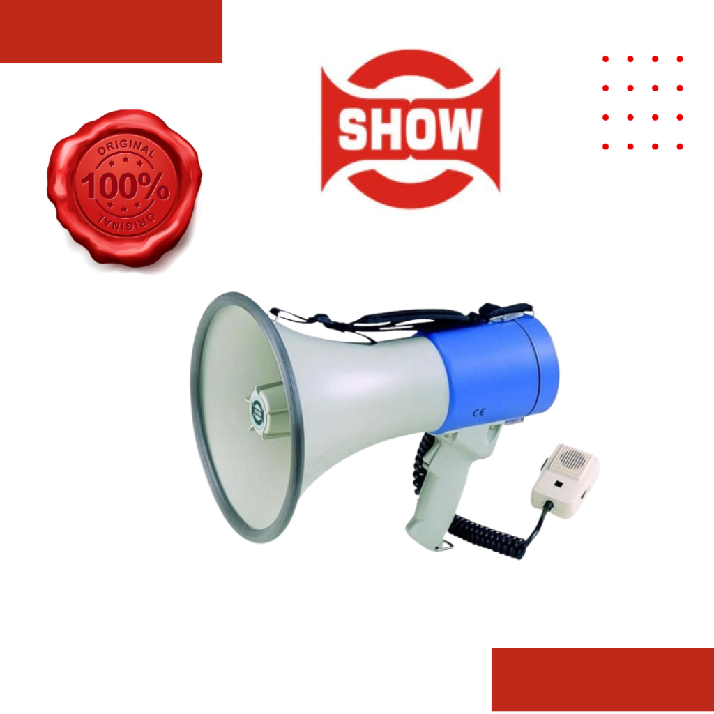 SHOW ER66 SERIES / ER66S / ER-66S 25 WATT HAND GRIP MEGAPHONE / HAILER ...