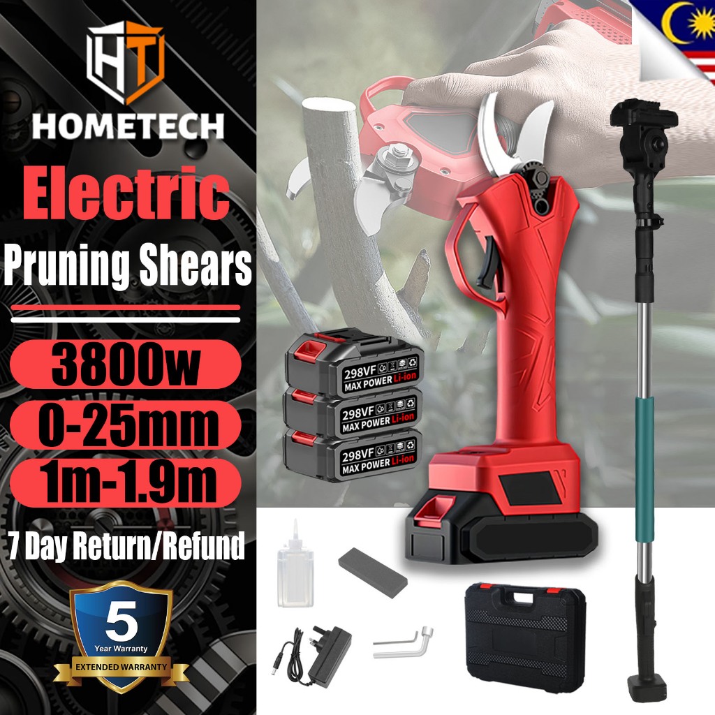 🔥5-year warranty🔥3800W Electric Pruning Shears Cordless Tree Pruner ...