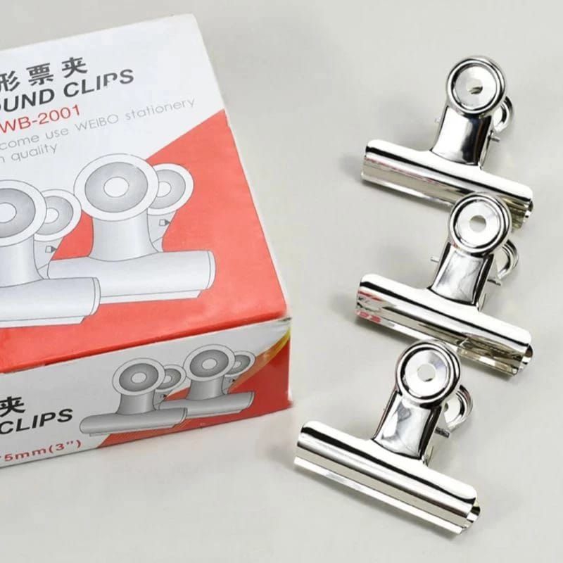 *ZR6374 Round Clips Paper Spring/Klip Kertas 75mm(1Pcs) | Shopee Malaysia