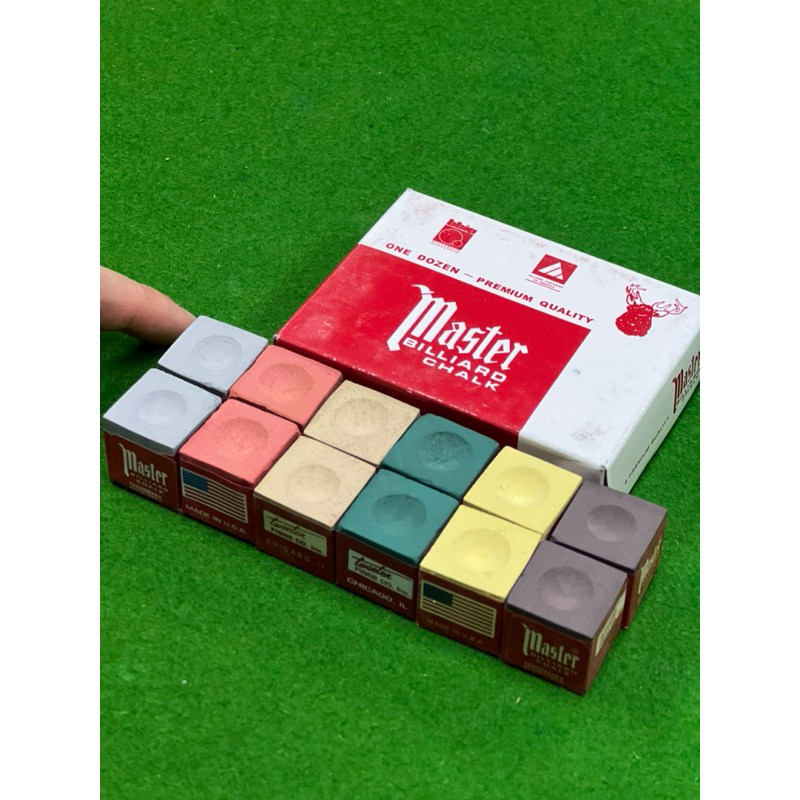 Snooker Master Cue Chalk - Snooker Tool Tip Pool Chalk (1 piece ...