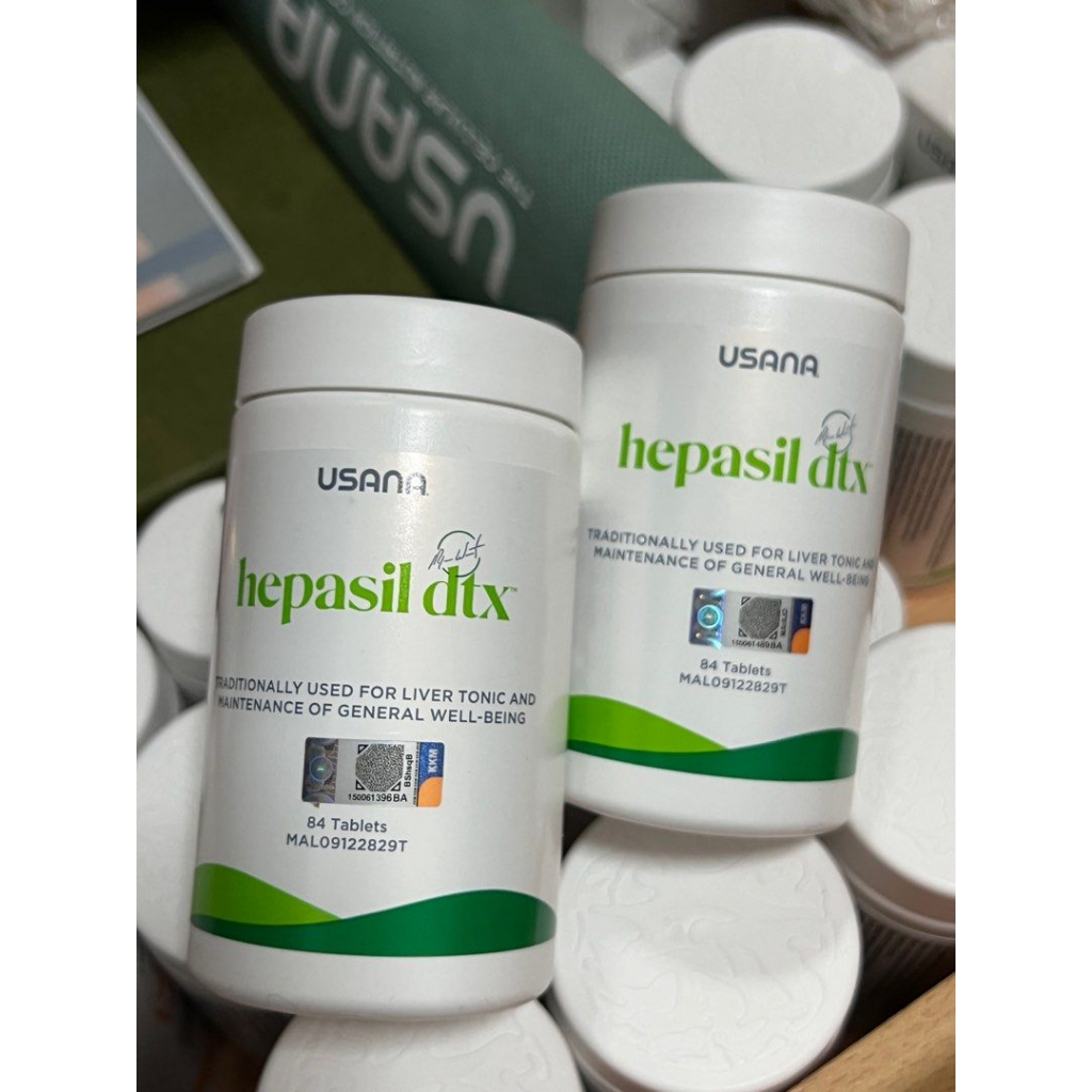 Original USANA Hepasil DTX 84 tablets (Ready Stock)EXP:2026 | Shopee ...