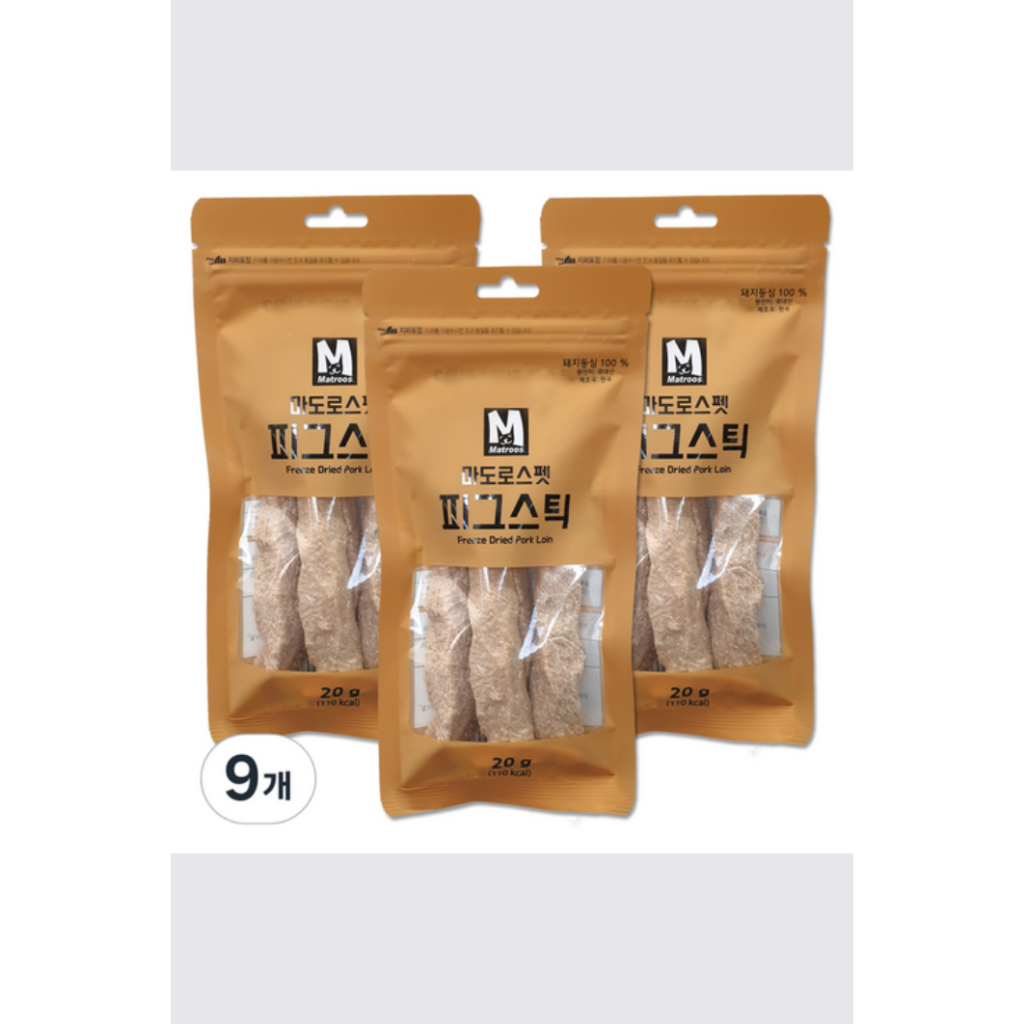 Matroos Pet Pig Stick Pork Loin Pet treats 20g | Shopee Malaysia