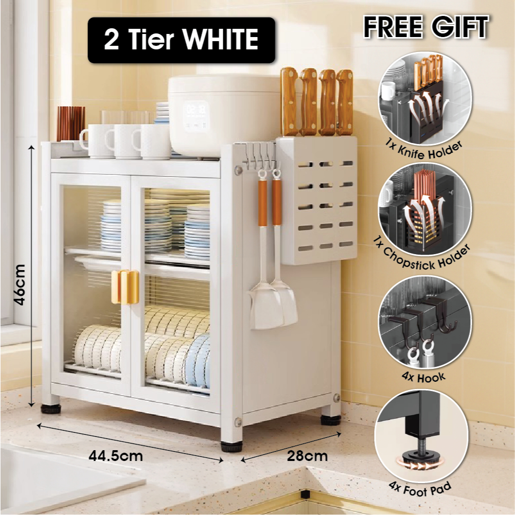 Rak Pinggan Dish Rack Rak Rempah Ratus Dapur Kitchen Cabinet ...