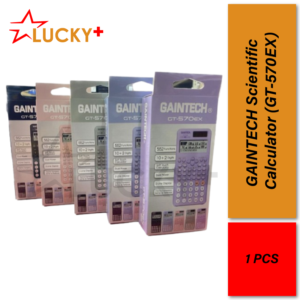 (100% Original)GAINTECH Scientific Calculator GT-570EX (1pcs) | School ...