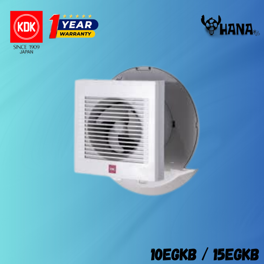 KDK 10EGKB 15EGKB Wall Mount Ventilation Fan / Ceiling Exhaust Fan ...