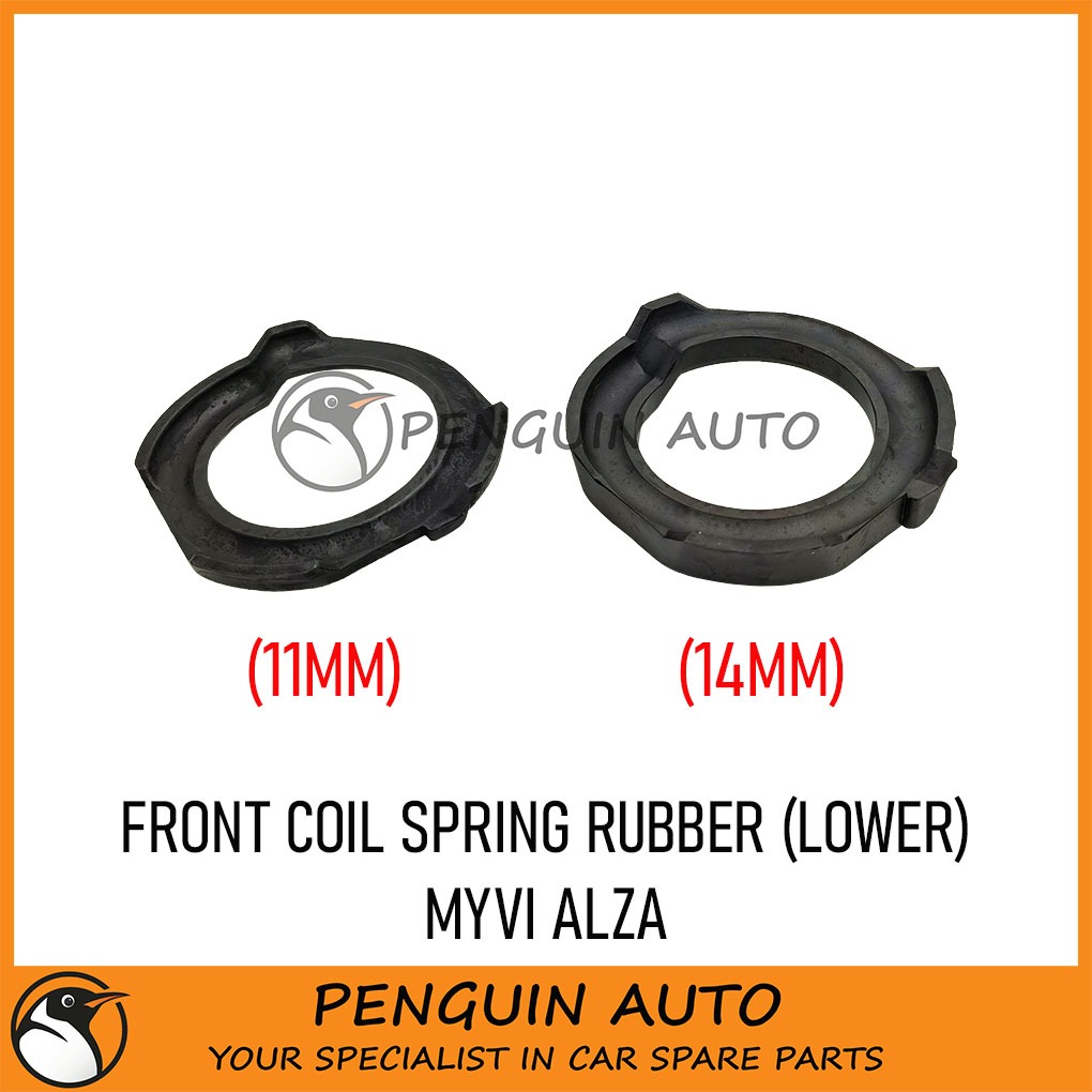 PERODUA MYVI /LAGI BEST / D20N ALZA FRONT COIL SPRING RUBBER LOWER ...