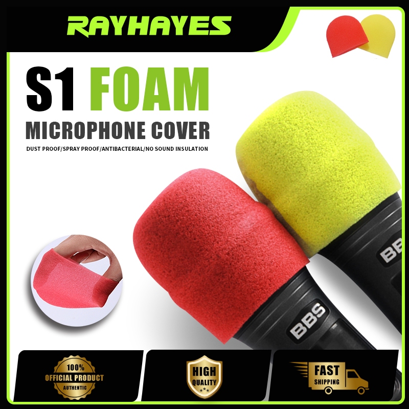 RAYHAYES Anti-noise wind microphone protection microphone sponge foam ...