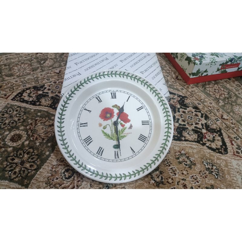 Portmeirion wall clock poppy | Shopee Malaysia