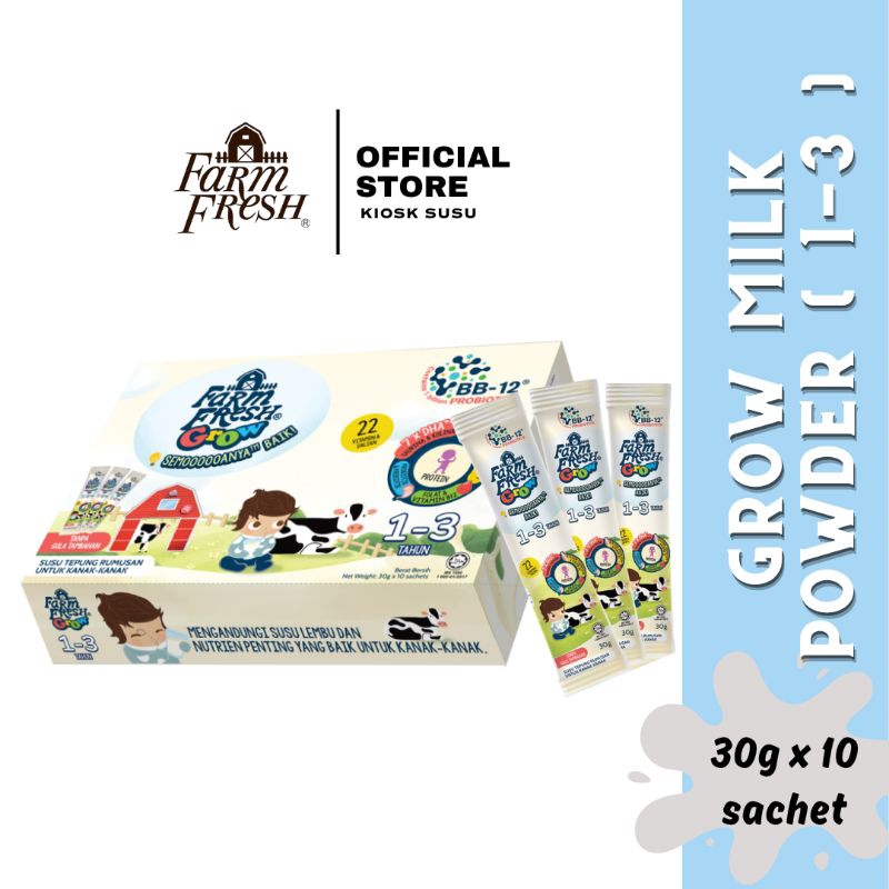 Farm Fresh Grow Powder 1-3 (30g) | Shopee Malaysia