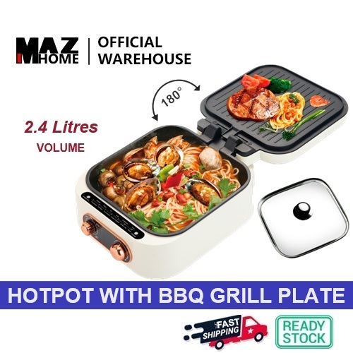 MAZ Multi-functional Household Double-sided Heating Electric Cake Pan ...