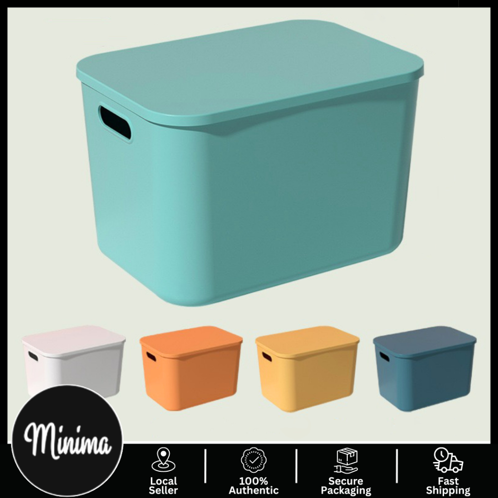 MINIMA Small Japanese Style Storage Box Plastic Home Organizer Ikea ...