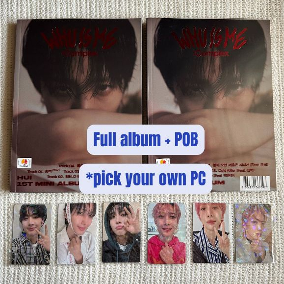 Hui Who Is Me Complex Pentagon Full Album and POB | Shopee Malaysia