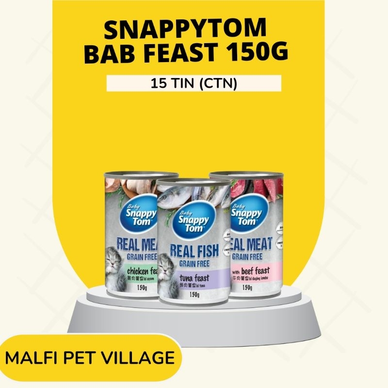 Snappy Tom Baby Feast 150G | Shopee Malaysia