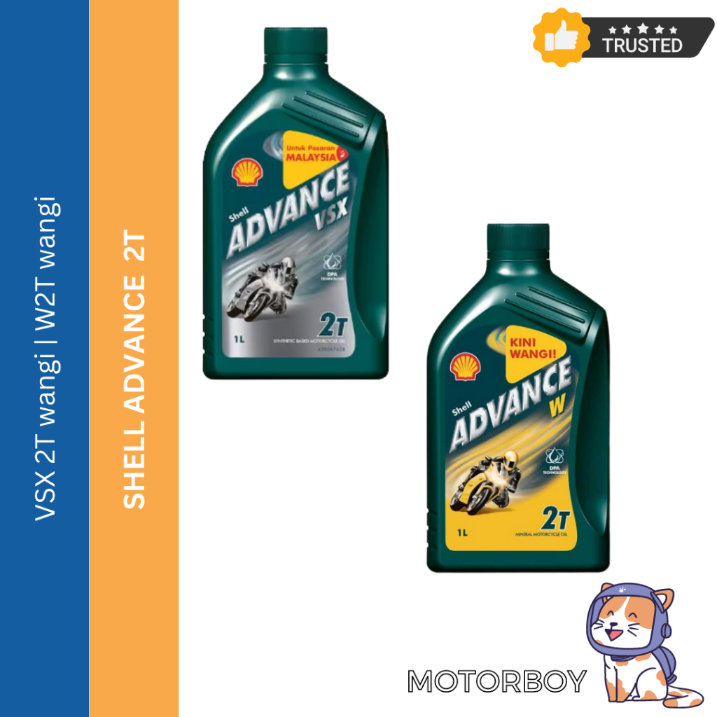 SHELL ADVANCE 2T ENGINE OIL 1L | Shopee Malaysia