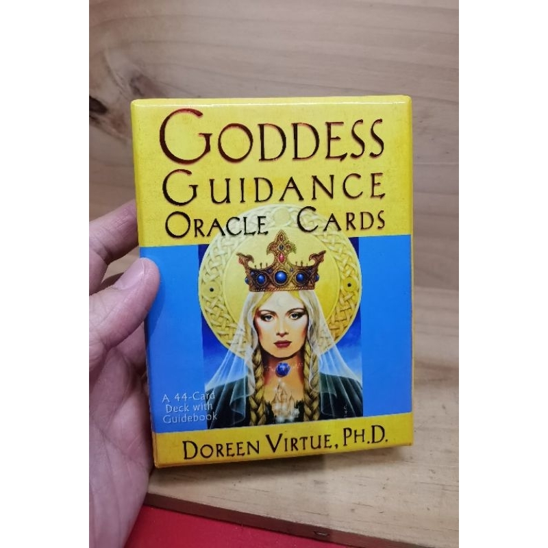 The Original Goddess Guidance Oracle Cards by Doreen Virtue | Shopee ...