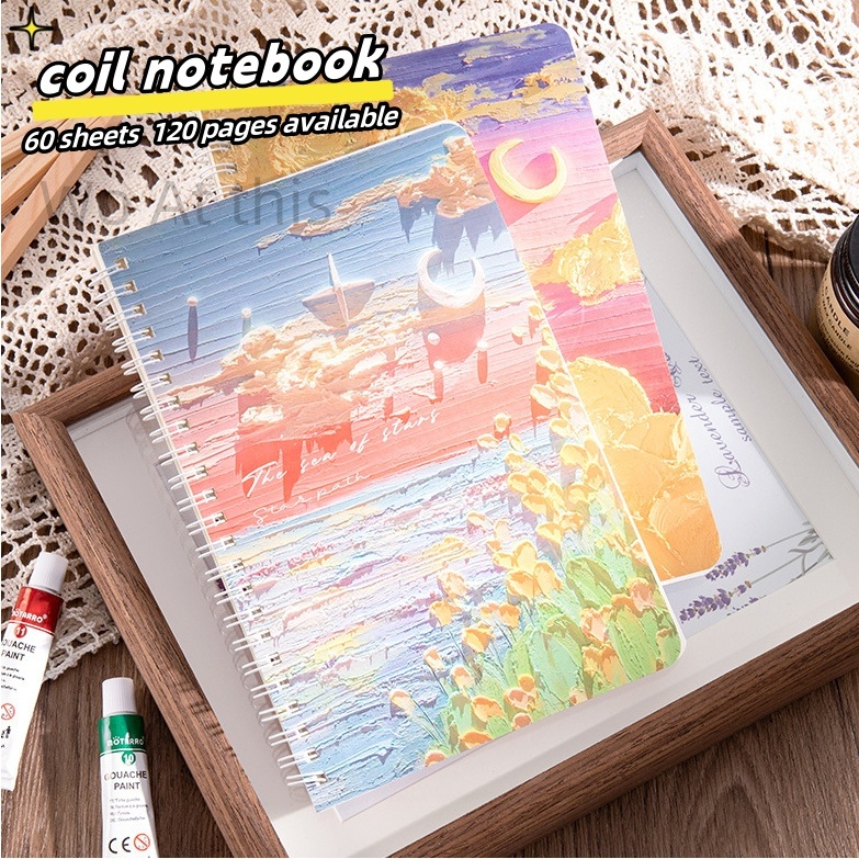 Coil Notebook Cute Cartoon Style Coil Book A5 buku nota cute murah buku ...