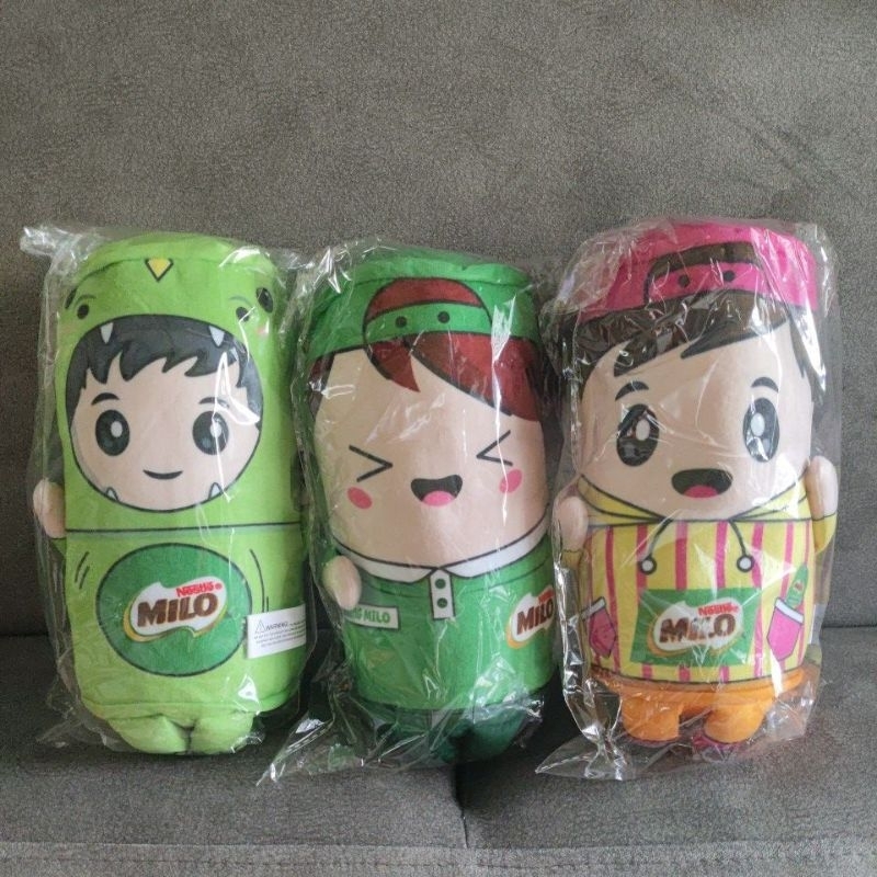 Limited Edition Nestle Milo Pillow Plushie Patung Abang Milo/ Street ...