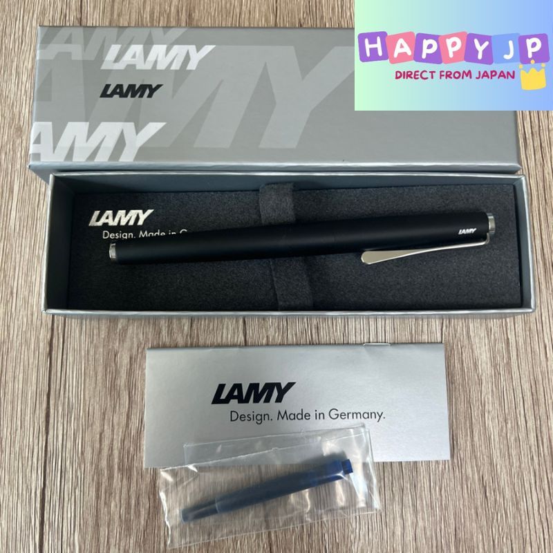 LAMY fountain pen, nib EF (extra fine), Studio matte black, L67-EF ...