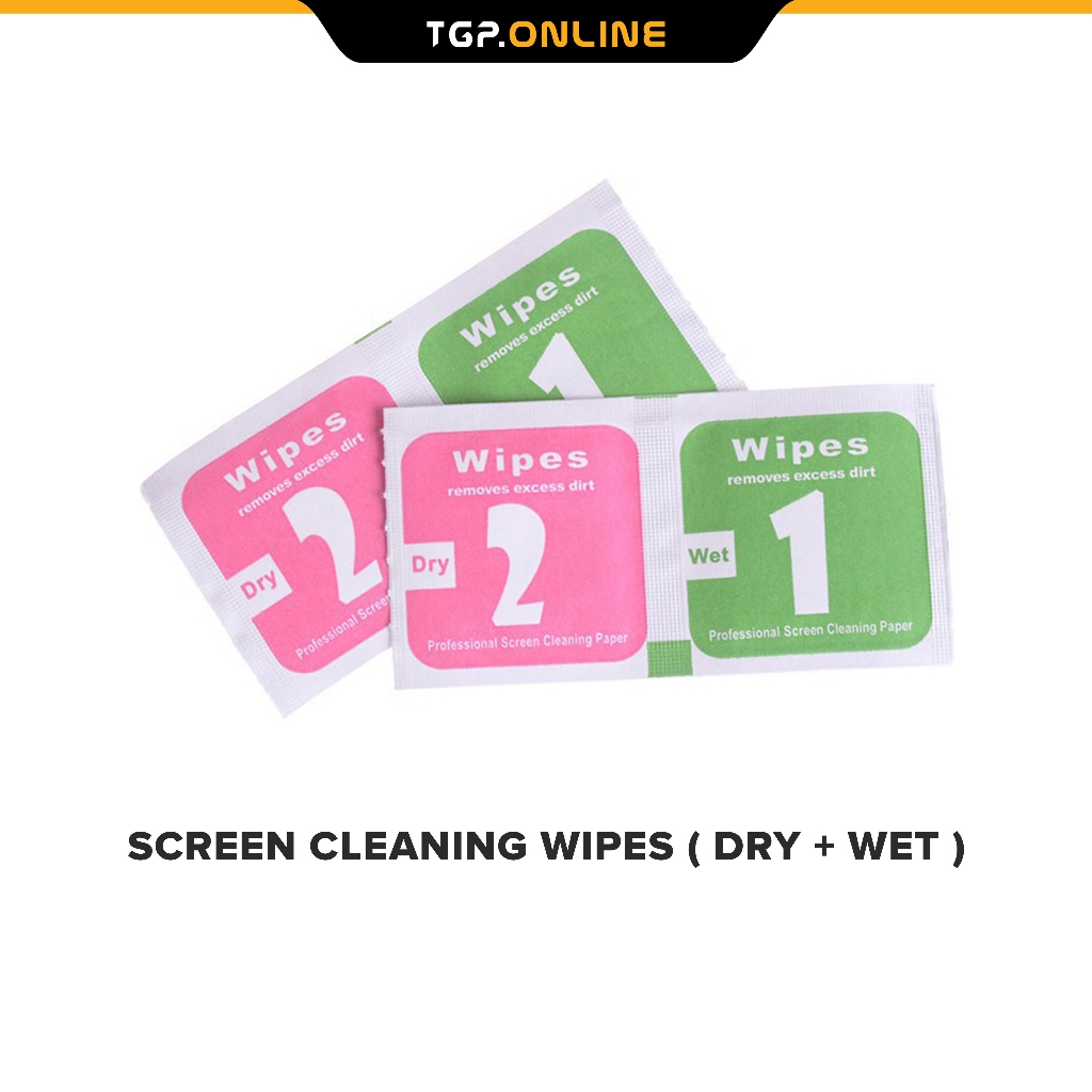 Universal Professional Screen Cleaning Dry Wet Wipe Wipes Tissue Paper ...
