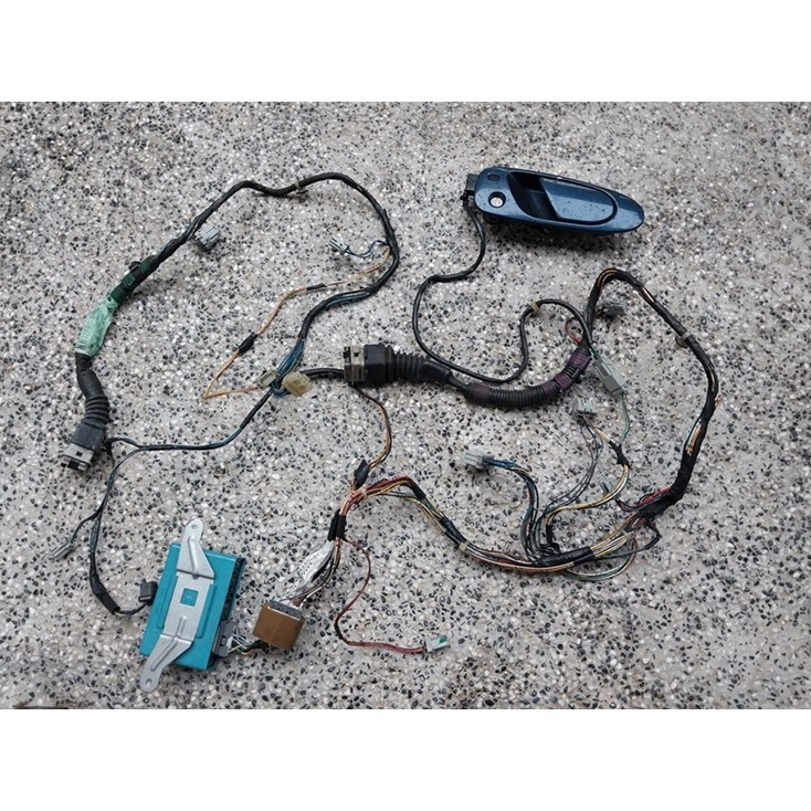 Honda Civic SR3 EG6 keyless entry door wiring harness with outer handle ...