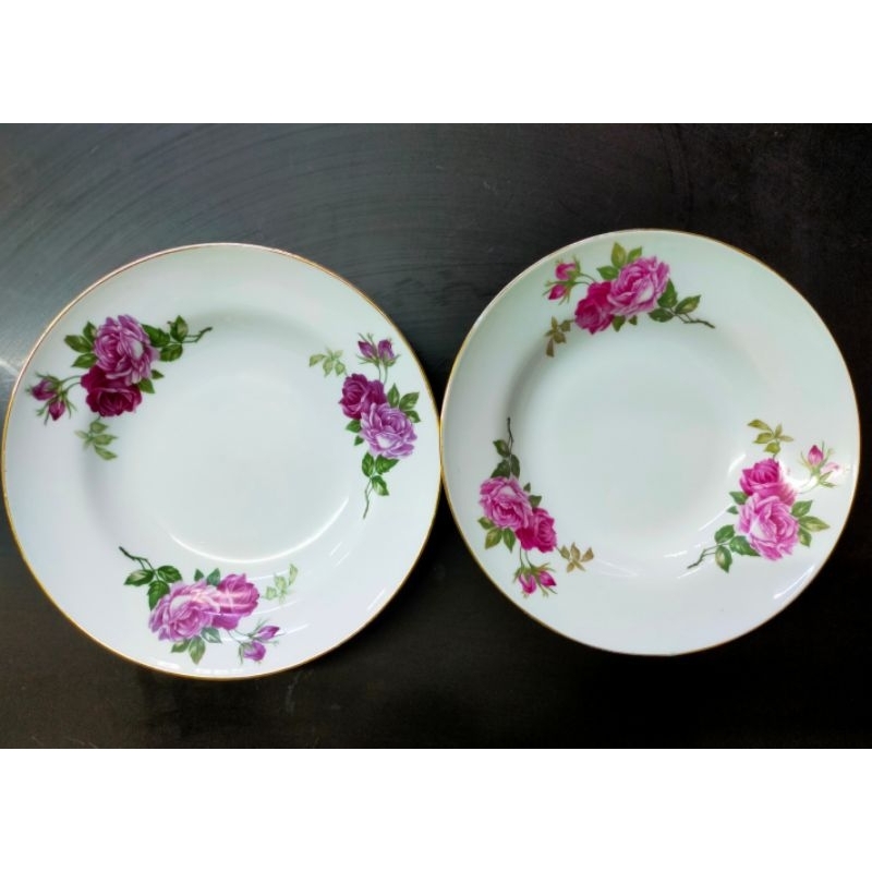 pinggan makan lama rose pink | Shopee Malaysia