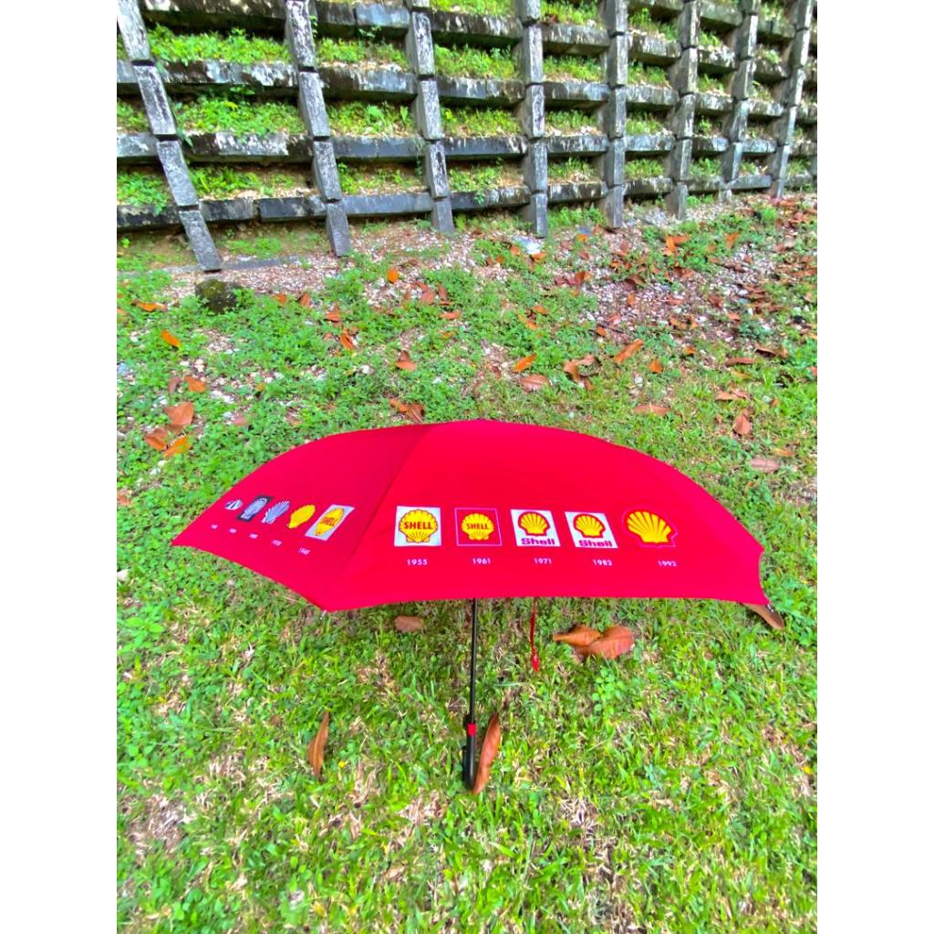 SHELL Heritage Payung Limited Edition 100% Original | Shopee Malaysia