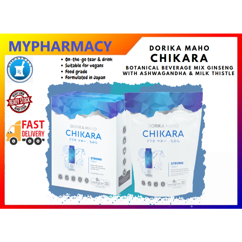 DORIKA MAHO Chikara Liquid Stick Sachet 12ml [Men Performance Booster ...