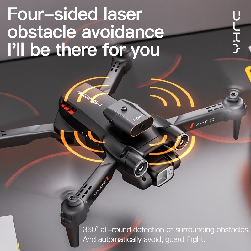 Rc Drone Dron P12 mini Drone WITH CAMERA ANTI LANGGAR deron control ...