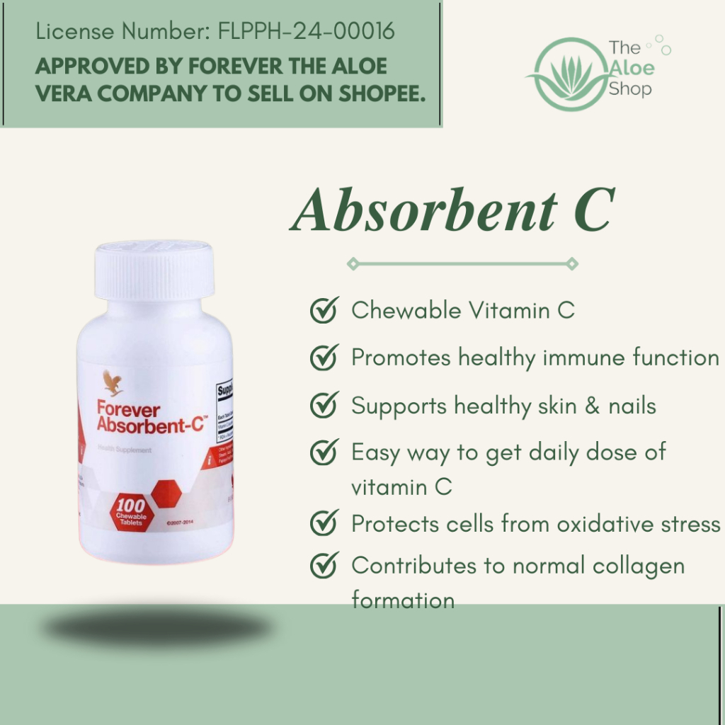 Forever Absorbent C Vitamin C 120tabs Forever Living | Shopee Malaysia
