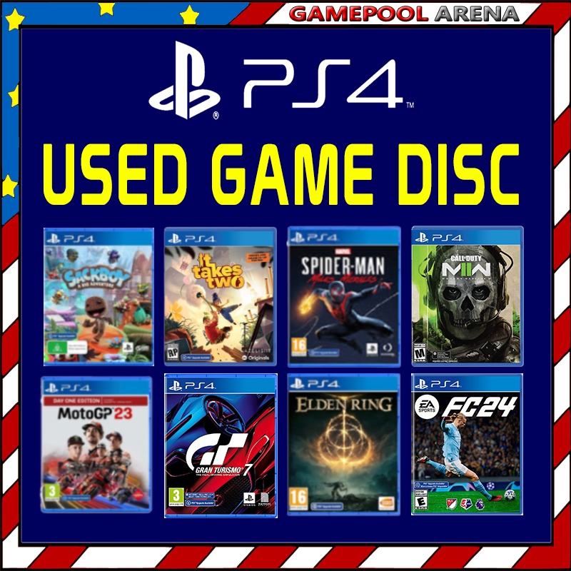 [Title P-T] PS4 Used Games (Physical Game Disc) | Shopee Malaysia