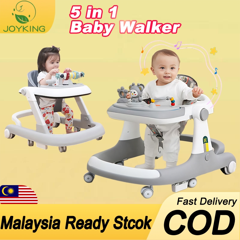 Ready Stock baby walker With Music Anti-O-Leg Foldable Portable ...