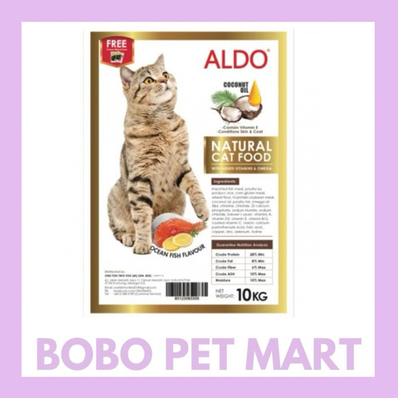 Aldo Cat Food - Ocean Fish 10kg | Shopee Malaysia