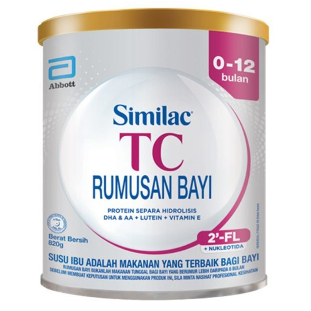 ABBOTT SIMILAC TC (2'FL) 820G (PLATINUM) | Shopee Malaysia