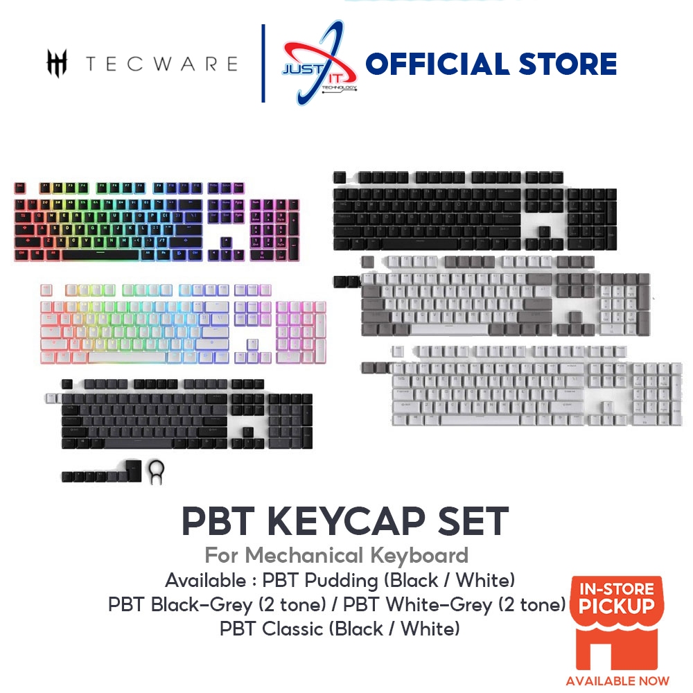 TECWARE PBT Keycap Set For Mechanical Keyboard | Shopee Malaysia