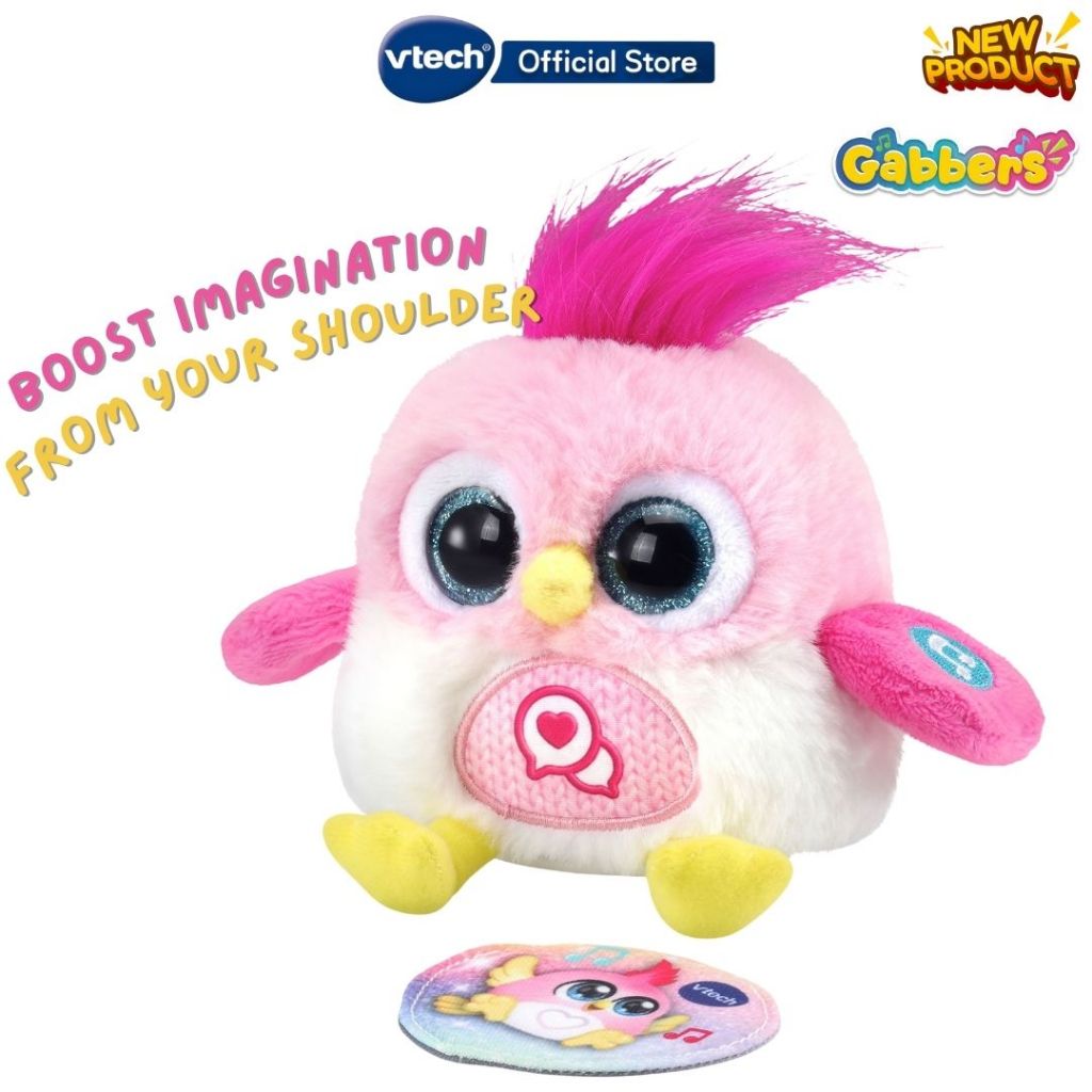 VTech Gabbers - Finch Pink Shoulder Bird Doll Toys Kids Toys 4 year ...
