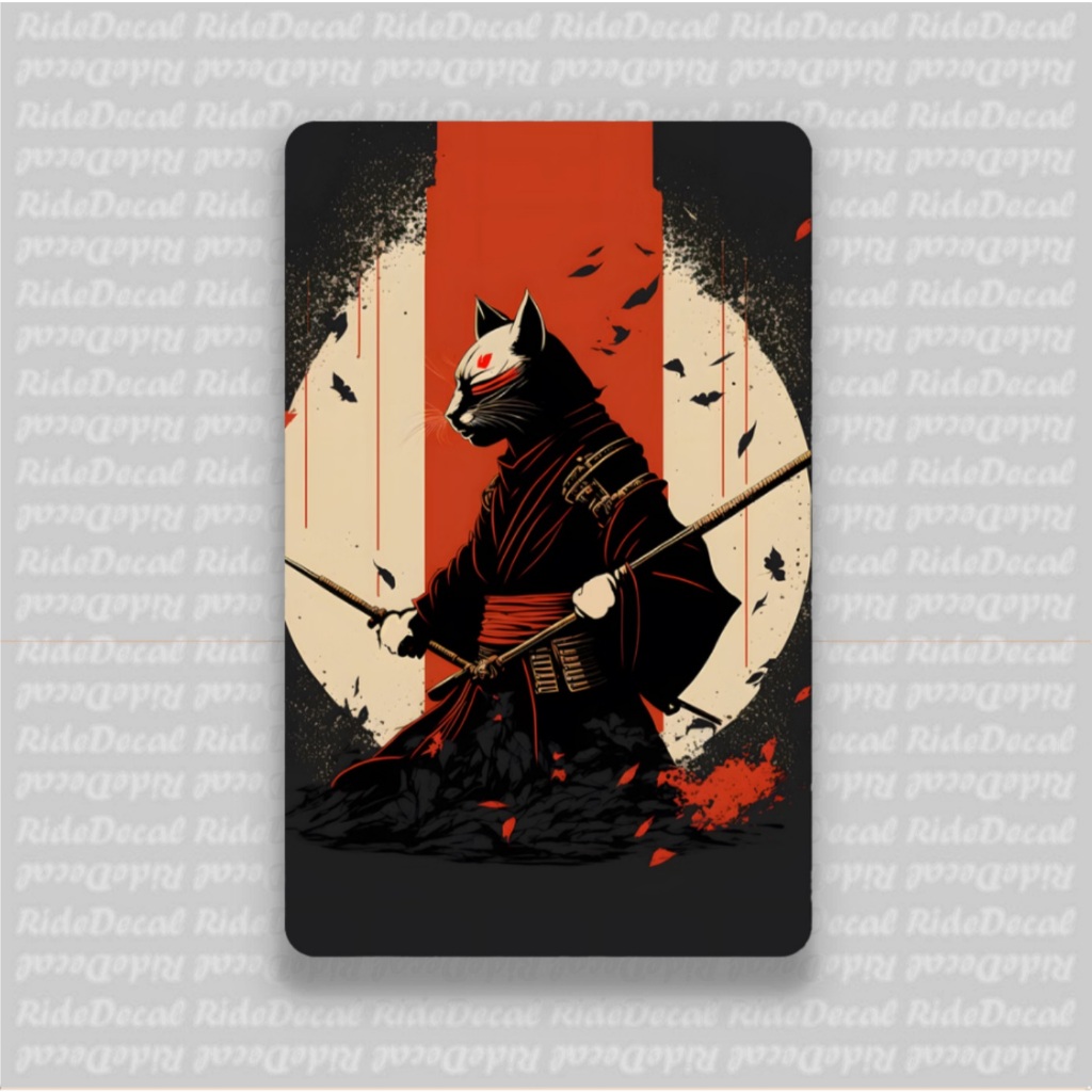 23 DESIGN CAT KUCING Sticker V1 for T*G TNG TOUCH N GO NFC Card Sticker ...