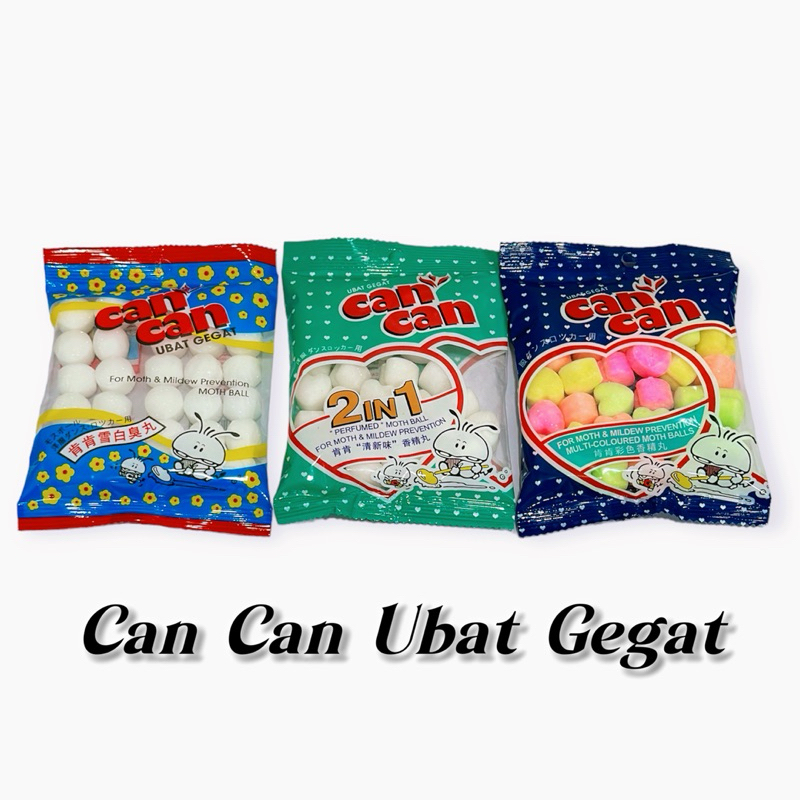 CAN CAN Moth Ball/ Ubat Gegat Series 130g/ 160g | Shopee Malaysia