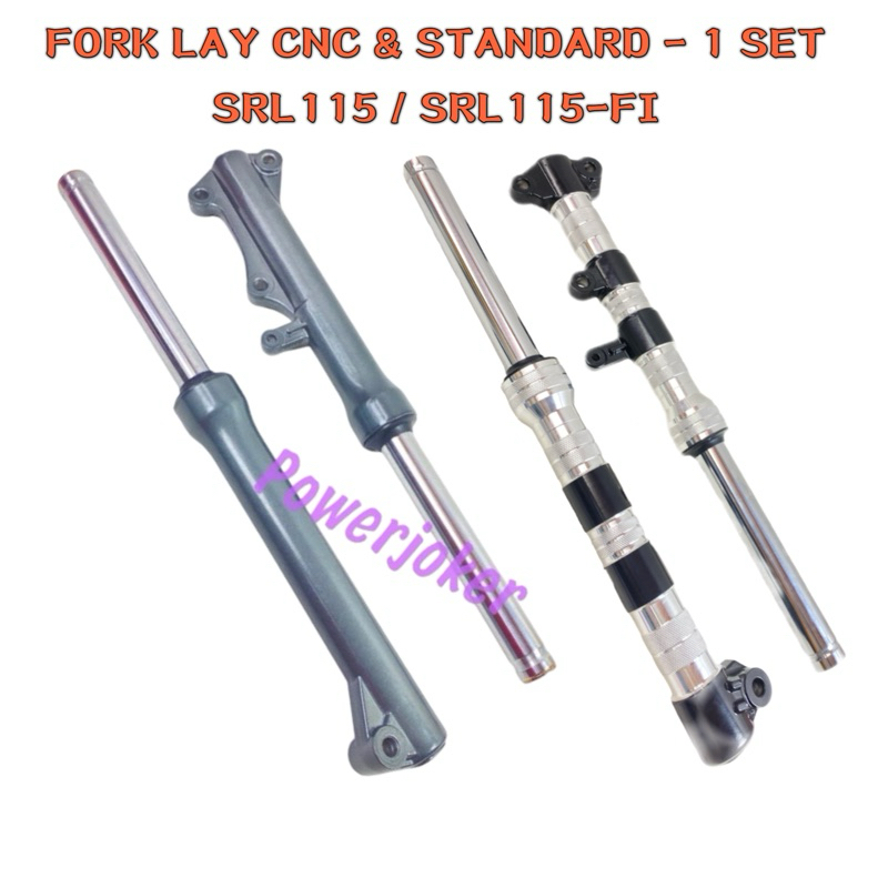 YAMAHA SRL115 / SRL115-Fi ( 1 SET ) FRONT FORK LAY CNC & STANDARD ...