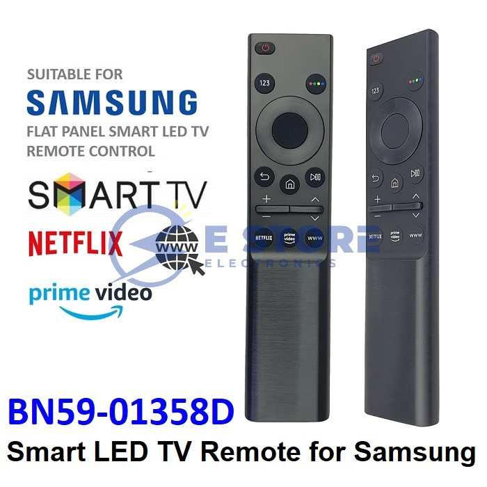 BN59-01358D Replacement Remote Control for Samsung TV Remote Control Netflix Prima Video Smart ...