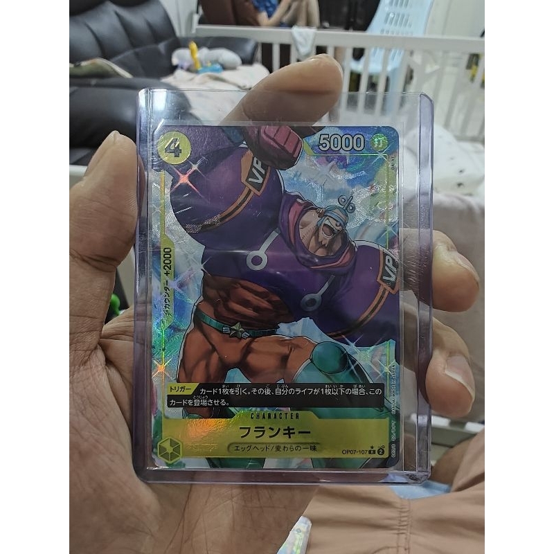Bandai One Piece OPTCG OP07-107 Parallel AA R Franky | Shopee Malaysia