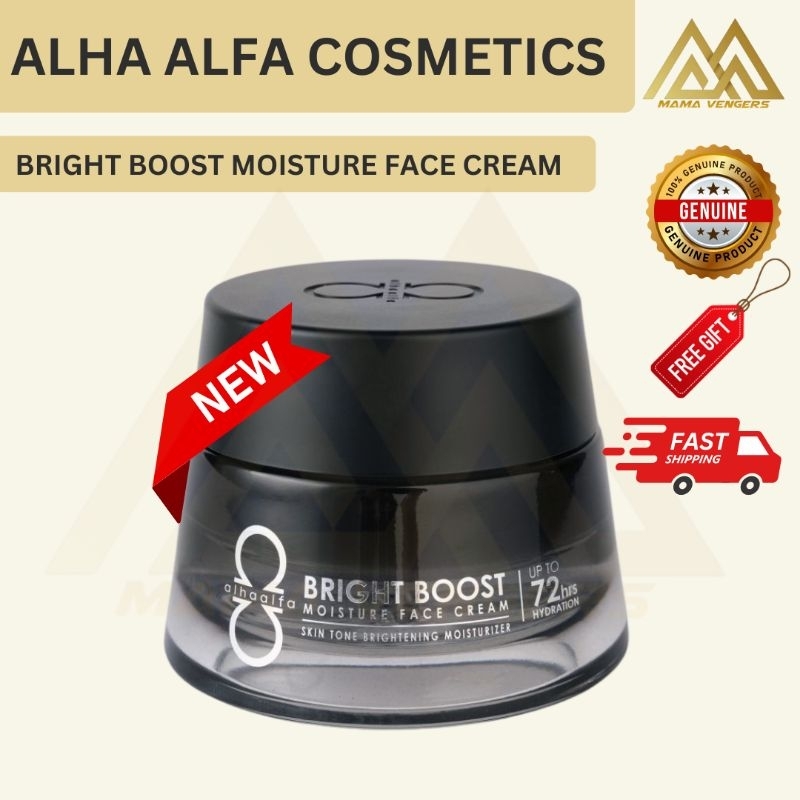 [ORIGINAL HQ] ALHA ALFA NEW Moisturizer - Bright Boost Moisture Face ...